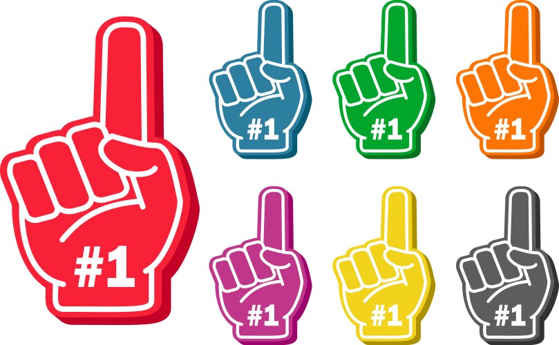 Set of hand gesture Royalty Free Vector Image - VectorStock