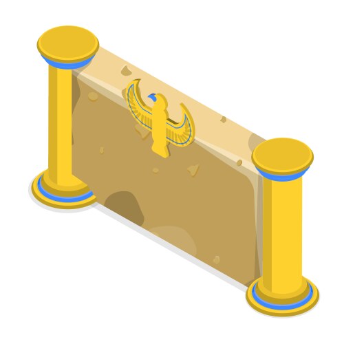 Egyptian Wall Texture Vector Images (over 400)