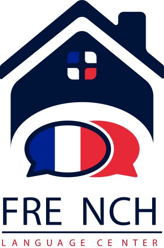 Learning english language class logo Royalty Free Vector