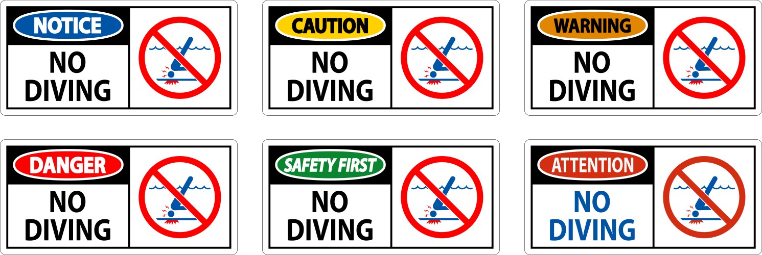 Swimming Pool Rules Sign Vector Images (over 400)
