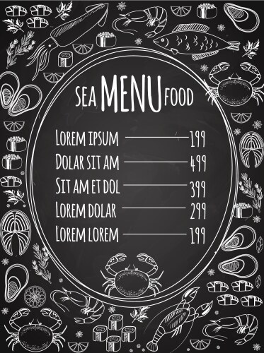 Restaurant Menu Borders Vector Images (over 6,300)