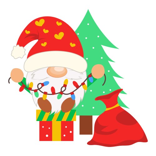 Christmas dwarf Vector Images & Graphics for Commercial Use | VectorStock