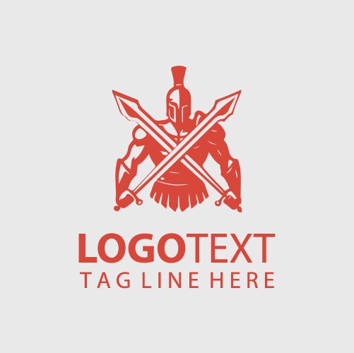 Gladiator logo Royalty Free Vector Image - VectorStock