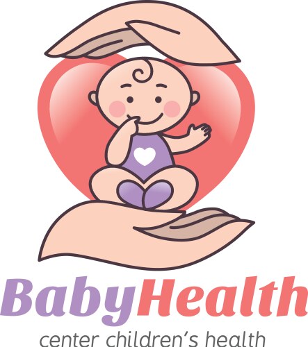 Children horoscope icon kids zodiac Royalty Free Vector