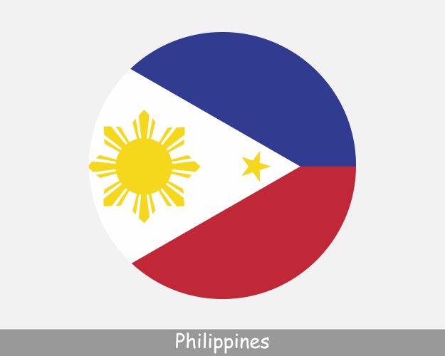 Philippine Flag Circle Vector Images (over 200)