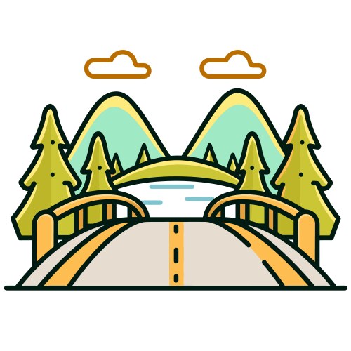 Road Path Clipart Vector Images (over 870)