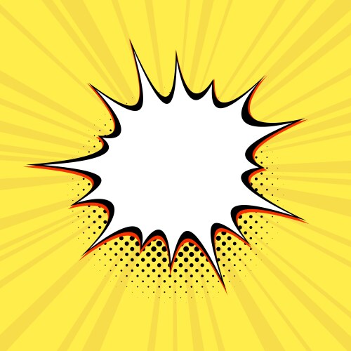 Yellow Comic Vector Images (over 110,000)