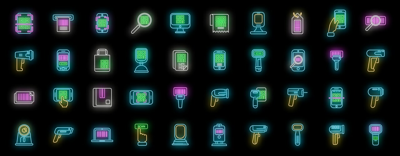 Neon Phone Icons Vector Images (over 18,000)