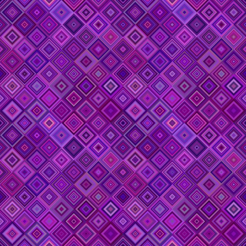Repeating diagonal rounded square pattern Vector Image