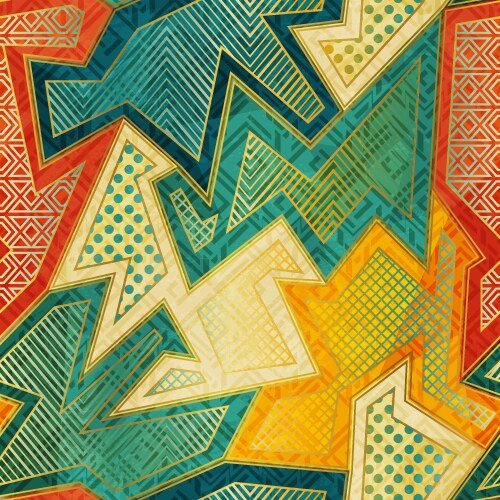 Filipino traditional yakan pattern Royalty Free Vector Image