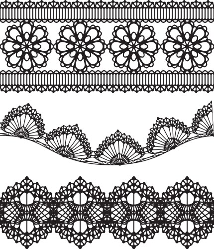 Lace design Royalty Free Vector Image - VectorStock