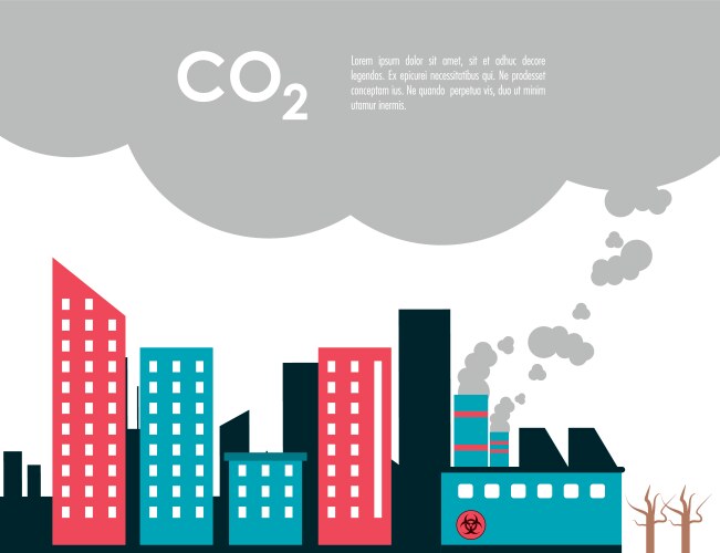 Global warming isometric infographics Royalty Free Vector