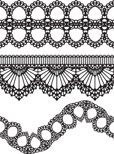 Lace design Royalty Free Vector Image - VectorStock