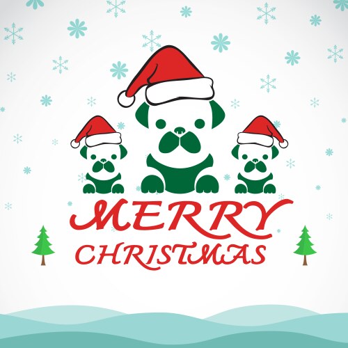Christmas Dog Vector Images (over 16,000)