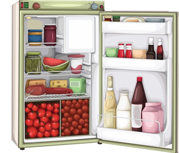 Refrigerator Vector Images & Graphics for Commercial Use | VectorStock