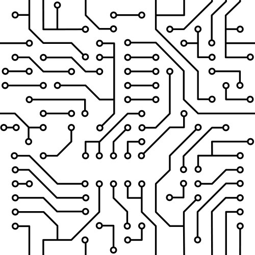 Seamless Pattern Circuit Board Vector Images (over 2,000)