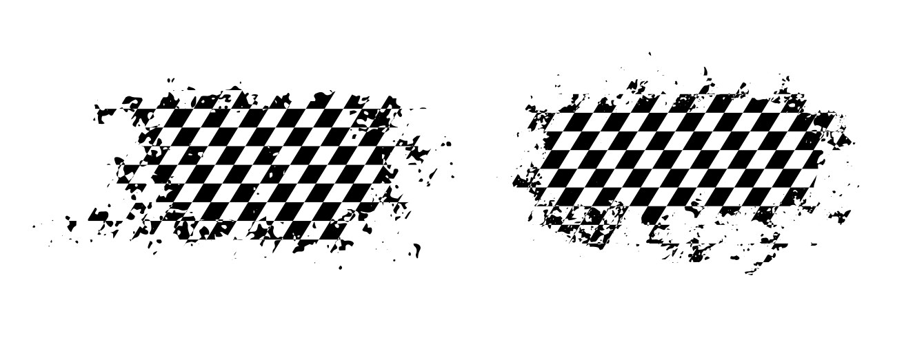 Racing grunge brush texture design auto rally Vector Image