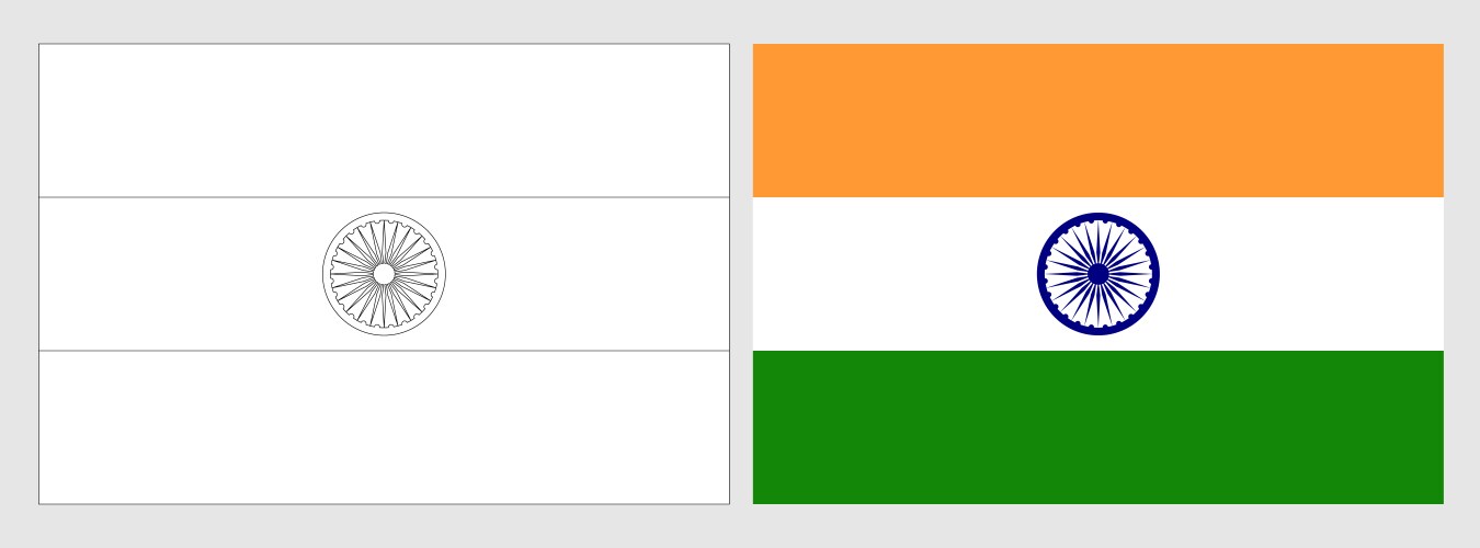 Indian Flag Outline Vector Images (over 1,800)