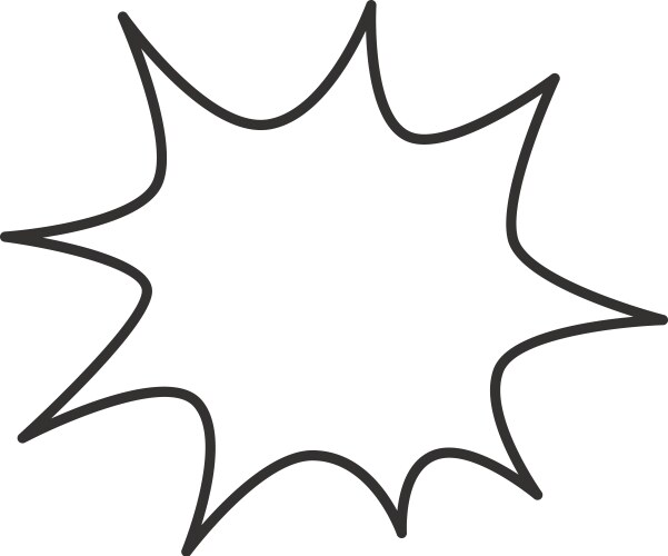 Cartoon star shape Royalty Free Vector Image - VectorStock