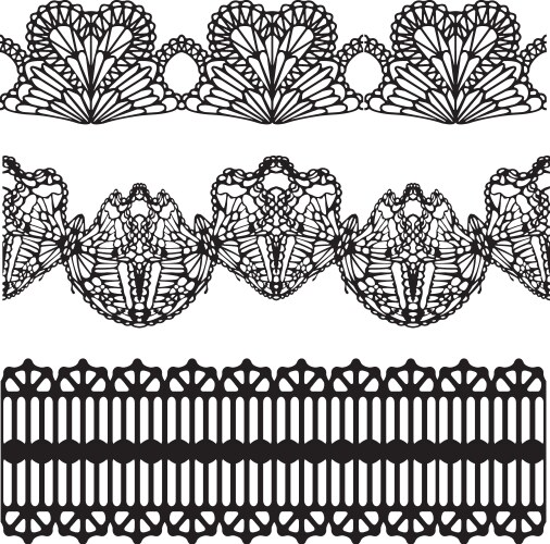 Vintage Lace Pattern – Royalty-Free Vector | VectorStock