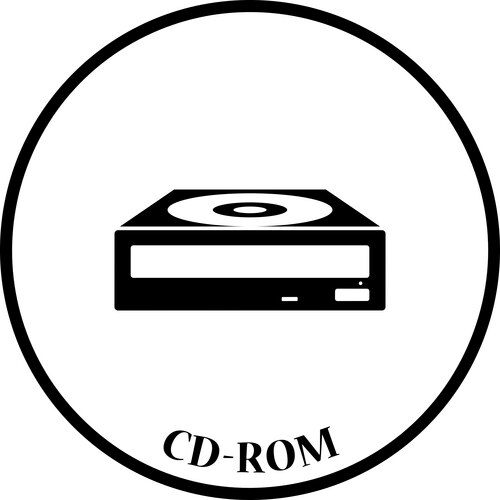 Cd-rom icon Royalty Free Vector Image - VectorStock