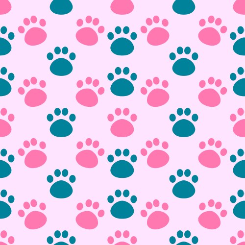 Pink Paw Vector Images (over 4,900)