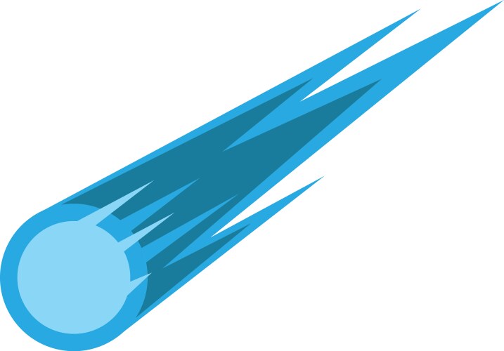 Comet Royalty Free Vector Image - VectorStock