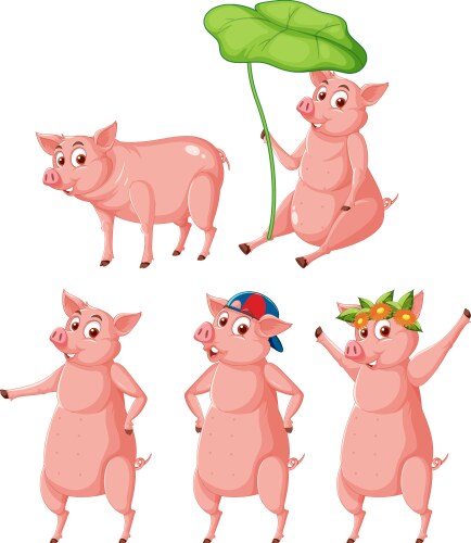 Pig Royalty Free Vector Image - VectorStock