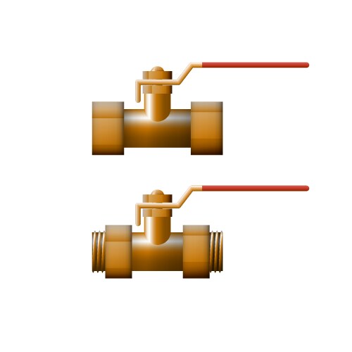 Pressure reducing regulator valve symbol icon Vector Image