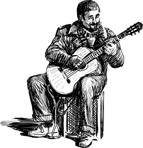 Singer Sketch Vector Images (over 1,100)