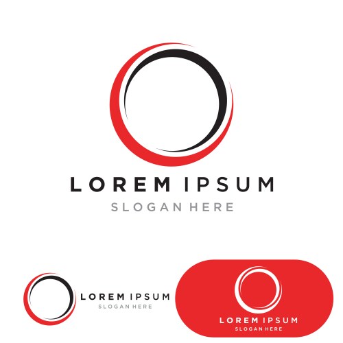 Circle logo Royalty Free Vector Image - VectorStock