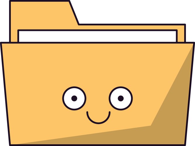 Cute Folder Icon Vector Images (over 1,100)