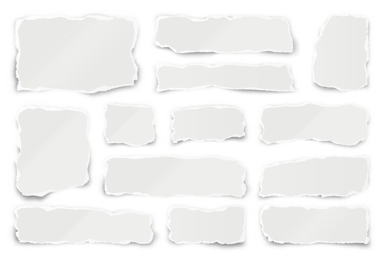 Ripped Paper Vector Images (over 20,000)