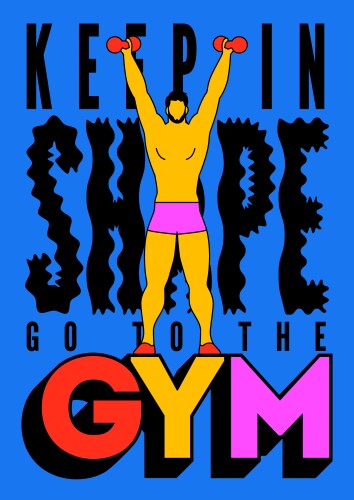 Gym Posters Vector Images (over 13,000)