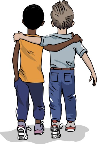 Friends Hug Together Vector Images (over 9,800)