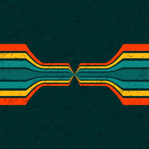 Retro background with horizontal lines Royalty Free Vector