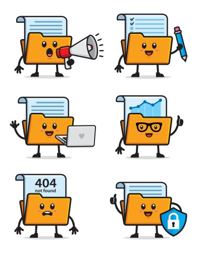 Cute Folder Icon Vector Images (over 1,100)