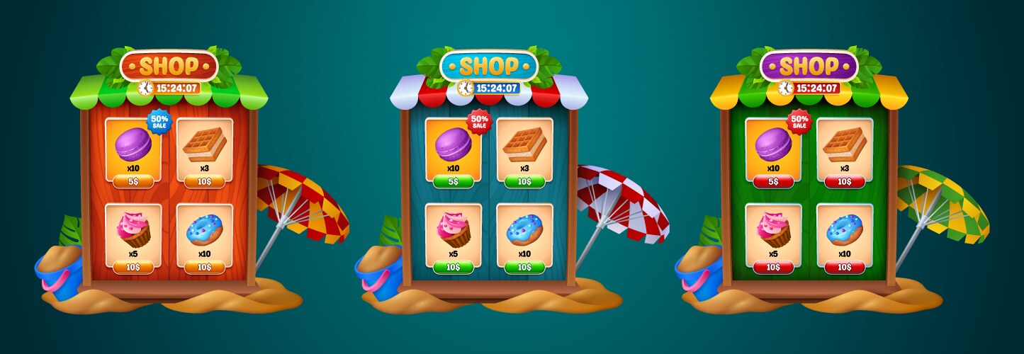 Game Shop Ui Vector Images (over 1,700)