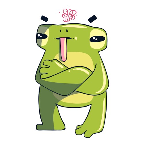 Angry Frog Vector Images (over 140)