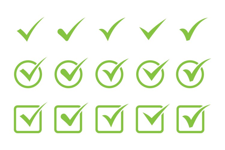 Handwritten Checkmark Vector Images (over 760)