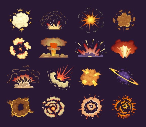 Explosion Royalty Free Vector Image - VectorStock