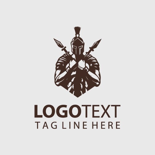 Gladiator logo Royalty Free Vector Image - VectorStock