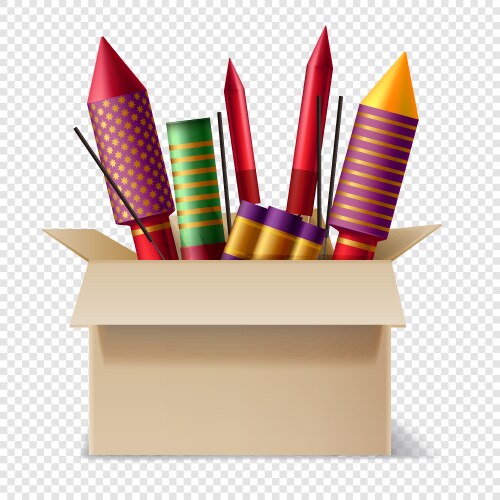 Firecracker Royalty Free Vector Image - VectorStock