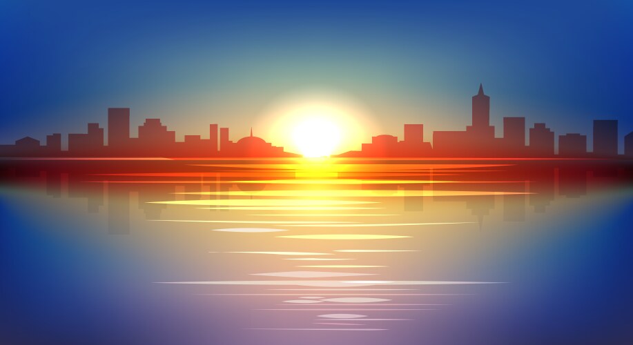 Sunrise cartoon Vector Images & Graphics for Commercial Use | VectorStock