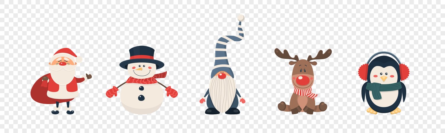 Christmas Animals Vector Images (over 100,000)