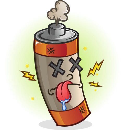 Battery Character Cartoon Vector Images (over 4,200)