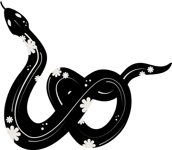 Snake Flower Tattoo Vector Images (over 1,500)