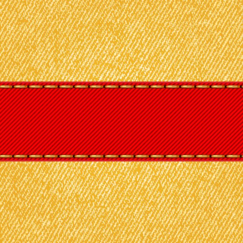 Textures of woven fabric corduroy and knit Vector Image