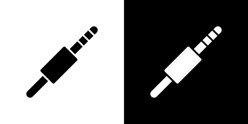 Audio Jack Icon Symbol – Royalty-Free Vector | VectorStock