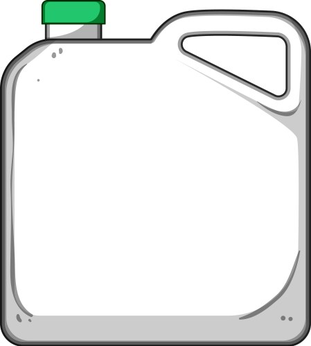 Reusable canister plastic cartoon – Royalty-Free Vector | VectorStock